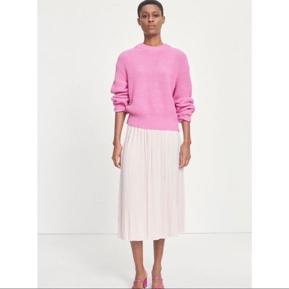SAMSOE | Sweaters | Samse Samse Pink Knit Sweater | Poshmark